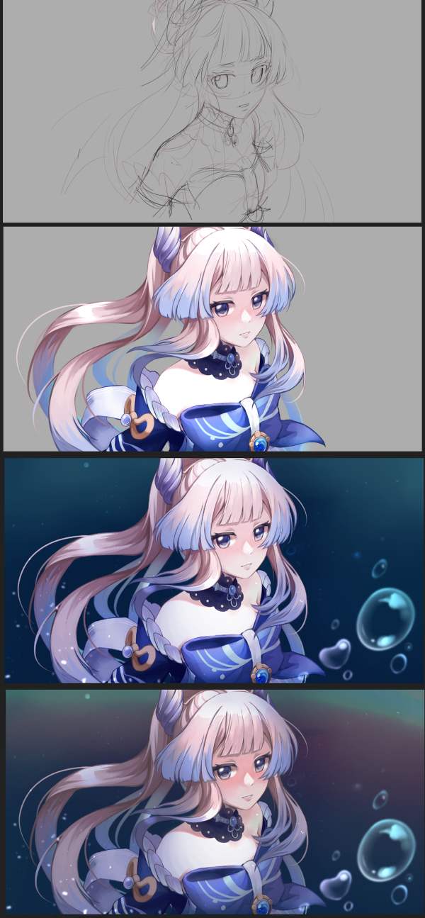 Blue Genshin Impact | HoYoLAB