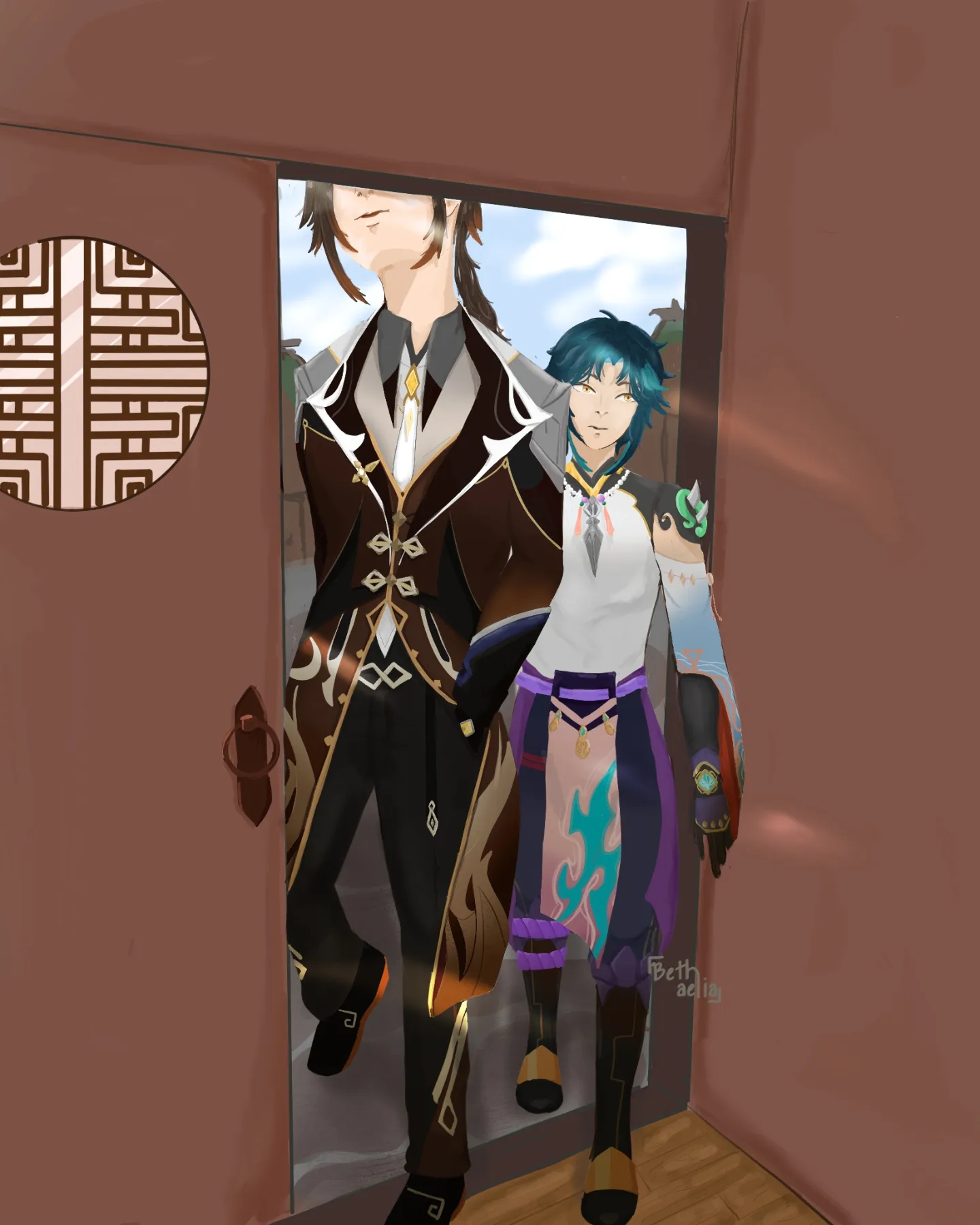 Zhongli and Xiao height difference lol Genshin Impact | HoYoLAB