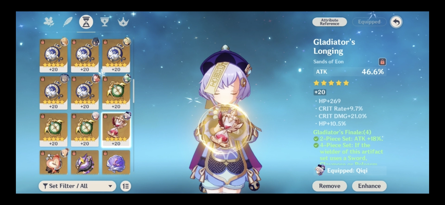qiqi as a dps