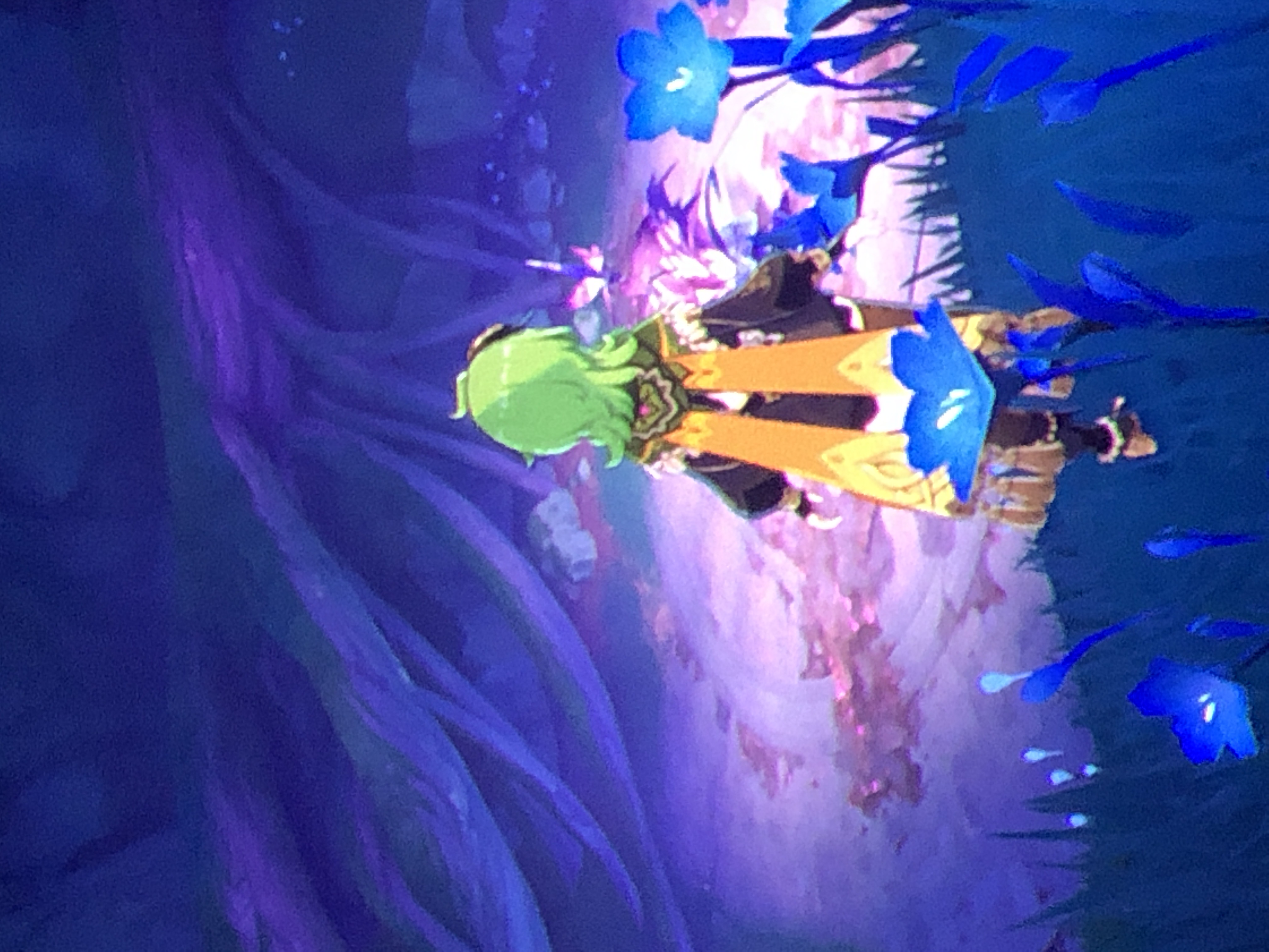 Collei about to fight the electro flower Genshin Impact | HoYoLAB