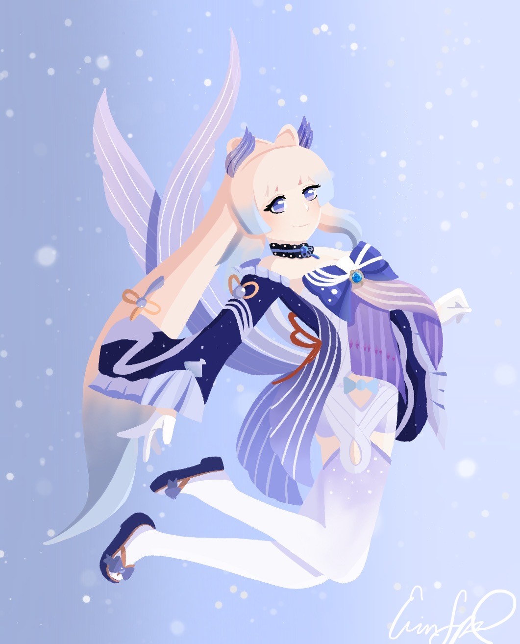 Sangonomiya Kokomi Fanart Genshin Impact | HoYoLAB
