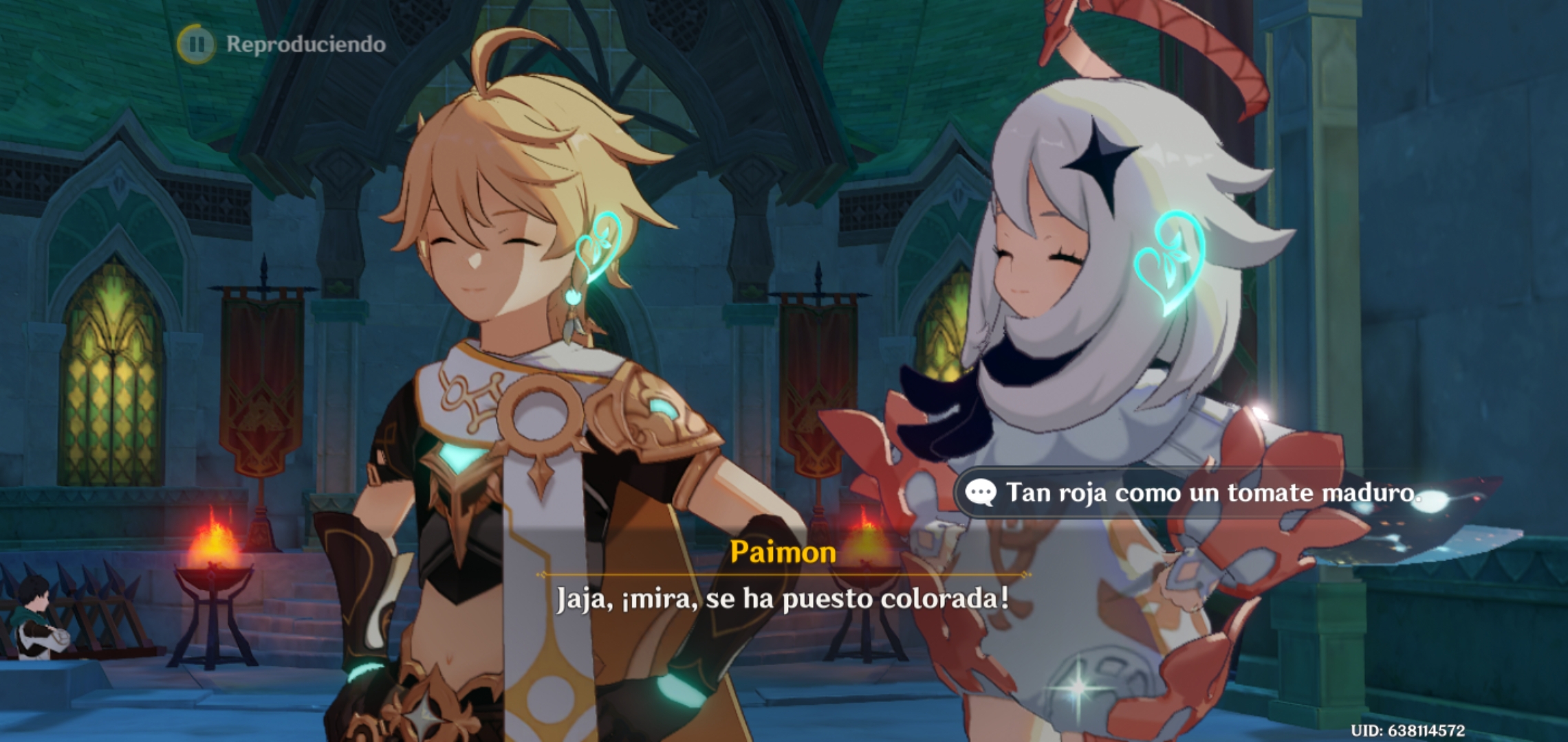 Aether y Paimon Feliz 😁 Genshin Impact | HoYoLAB