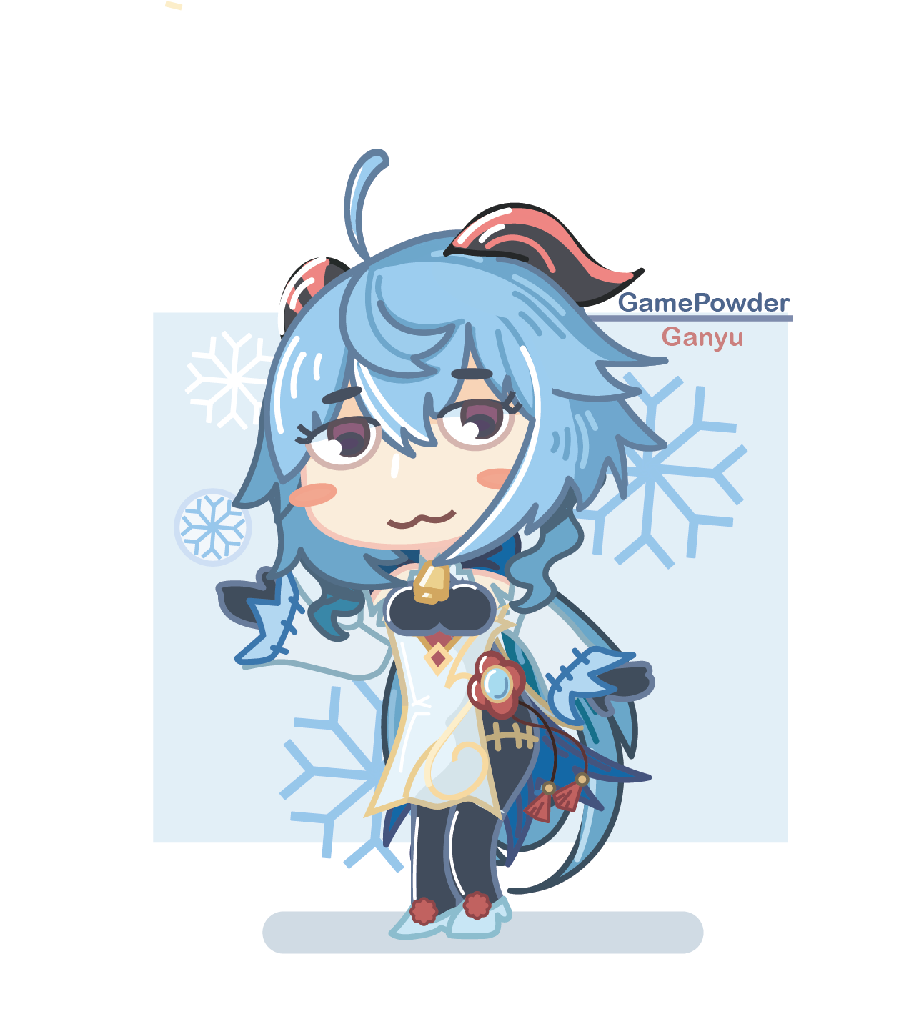 Ganyu Illustration by GamePowder Genshin Impact | HoYoLAB