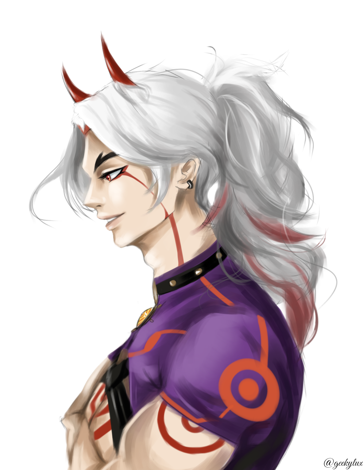 Introducing everyones favorite one and oni Arataki Itto Genshin Impact ...