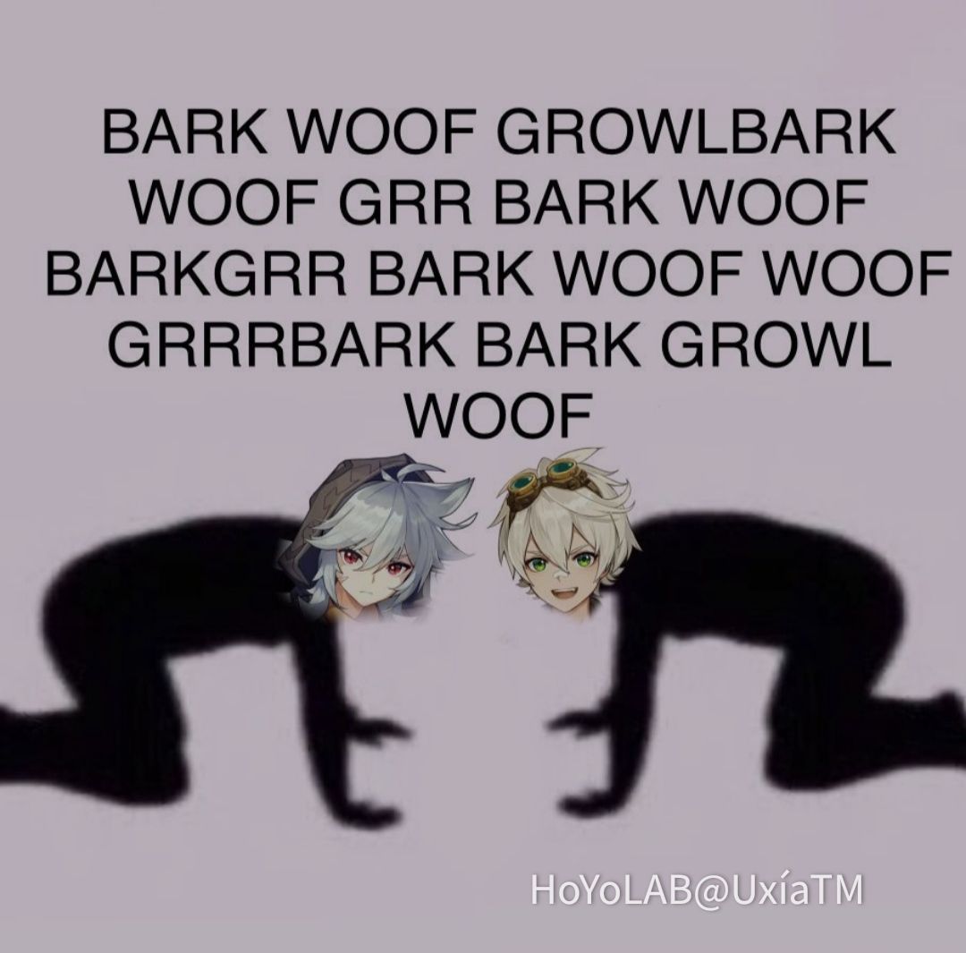 BARK WOOF GUAU GRRRR Genshin Impact | HoYoLAB