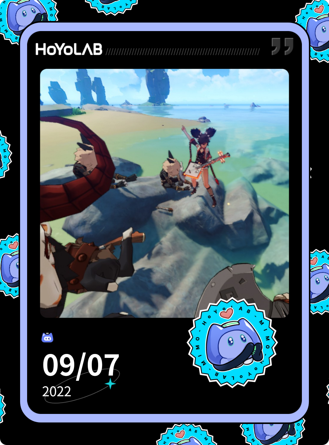 09/07 Diary -# My Character Building Diary | HoYoLAB