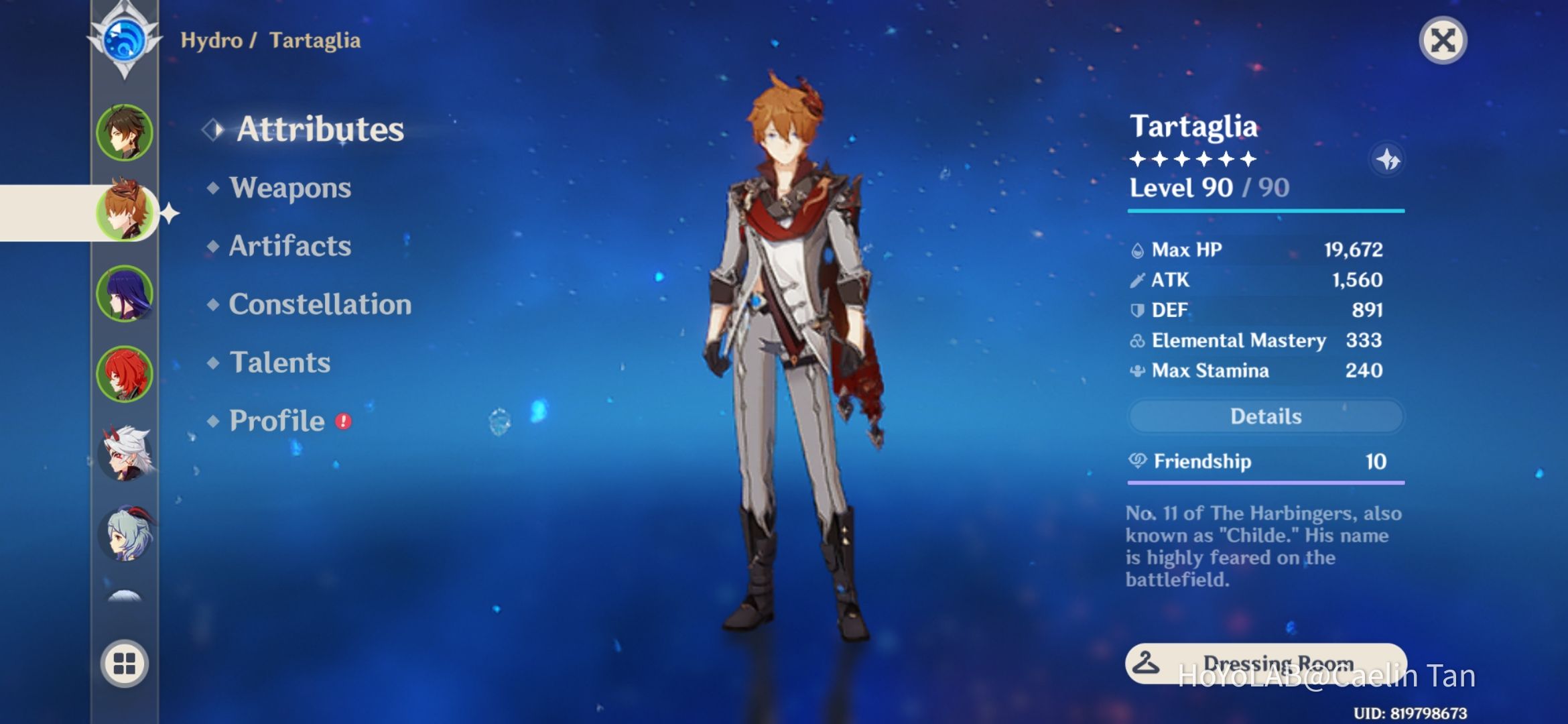 Childe build Genshin Impact | HoYoLAB