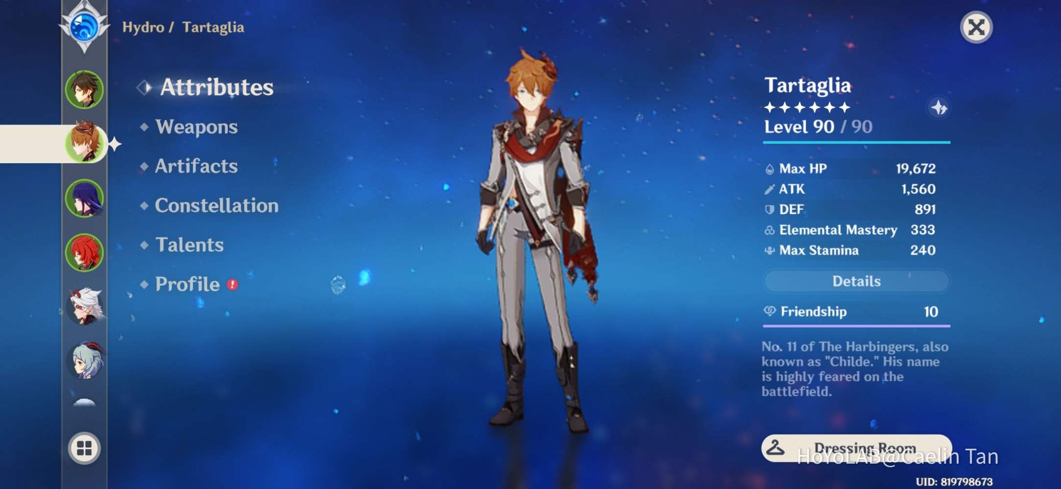 Childe build Genshin Impact | HoYoLAB