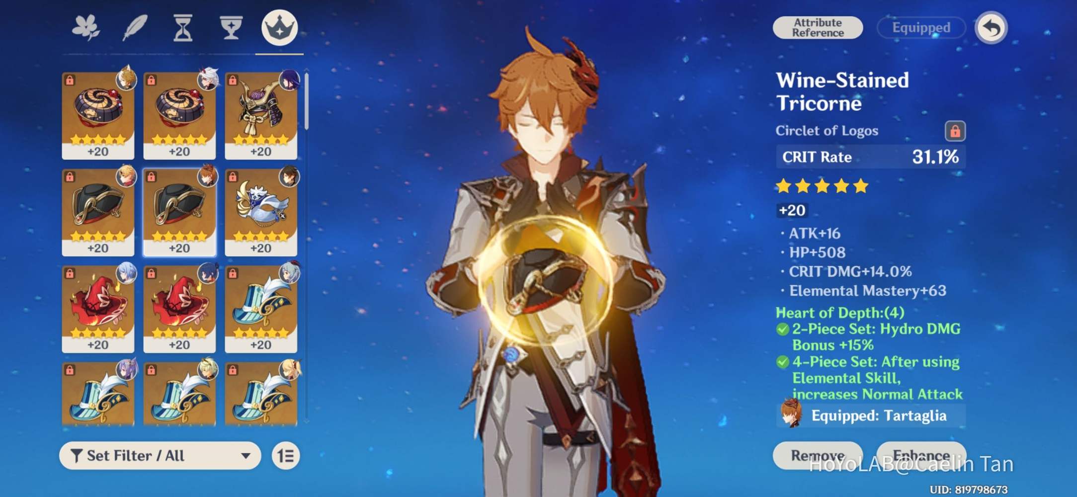 Childe build Genshin Impact | HoYoLAB