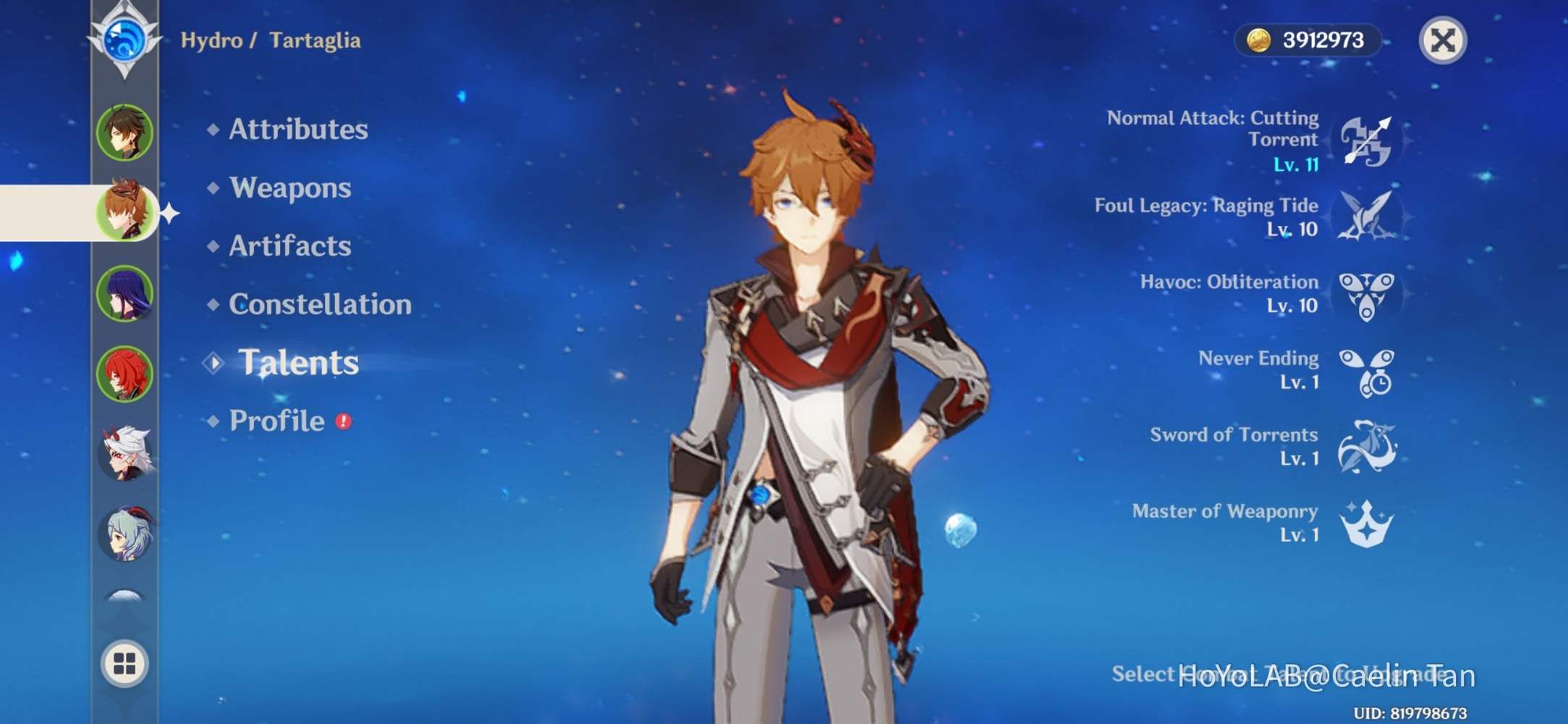 Childe build Genshin Impact | HoYoLAB