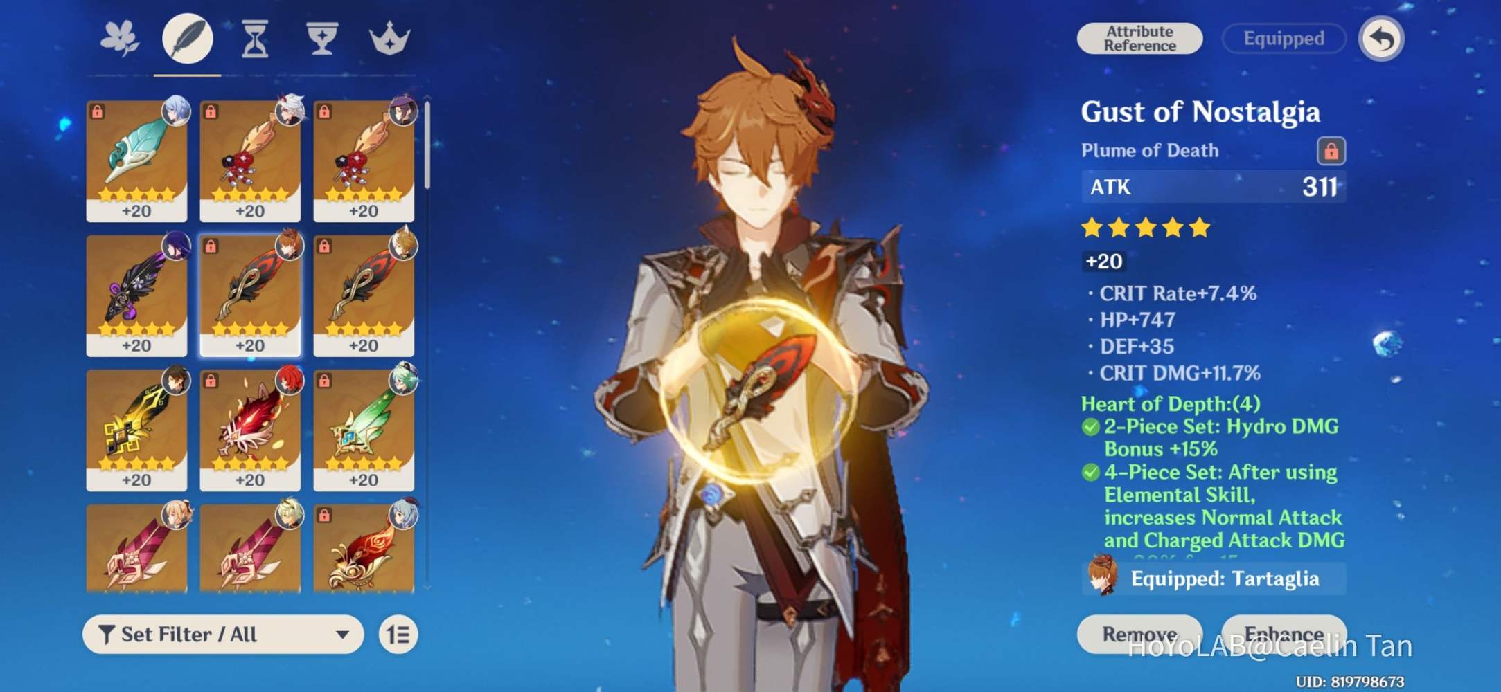 Childe build Genshin Impact | HoYoLAB