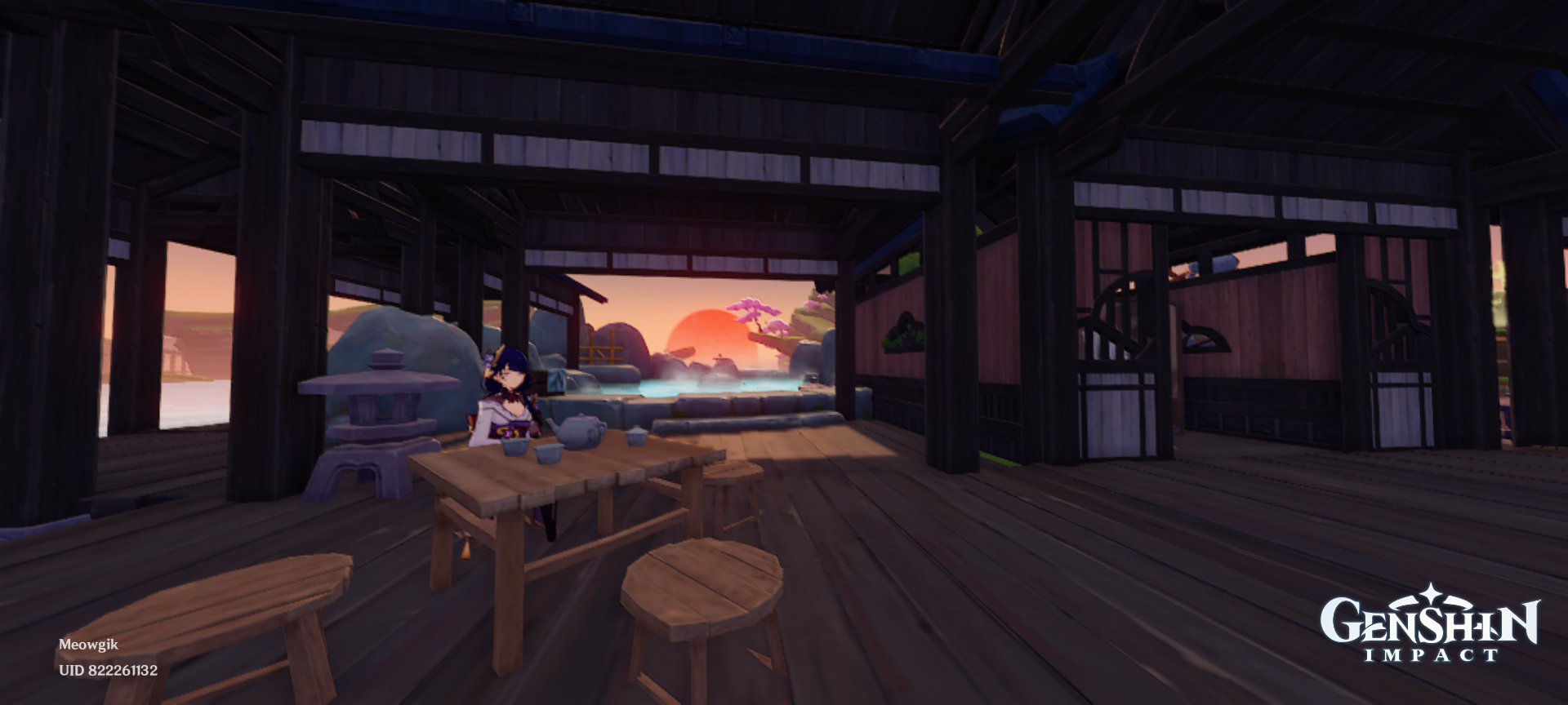 Evening tea.. ☕ Genshin Impact | HoYoLAB