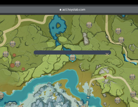 Unable to Mark Interactive Map Genshin Impact | HoYoLAB