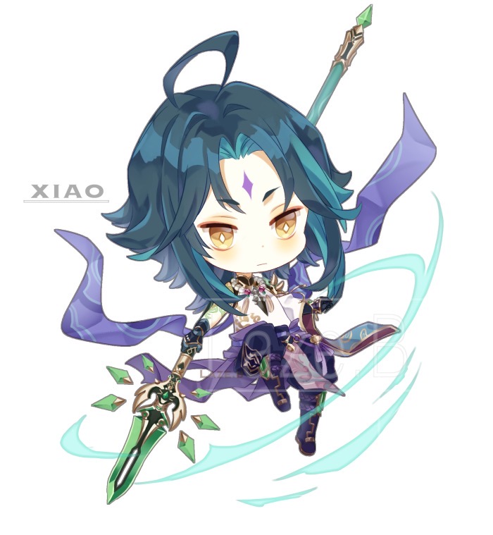 Chibi Xiao Genshin Impact | HoYoLAB