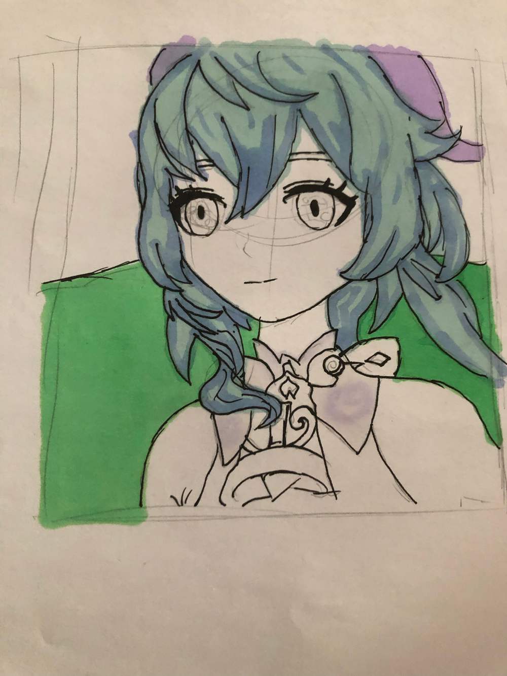 I‘ve drawing Ganyu Genshin Impact | HoYoLAB