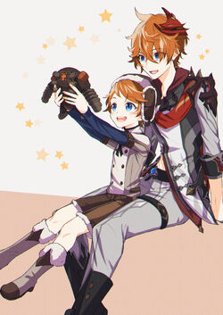 Childe and Teucer Genshin Impact | HoYoLAB