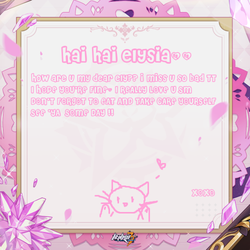 Dear ely ! Honkai Impact 3rd | HoYoLAB