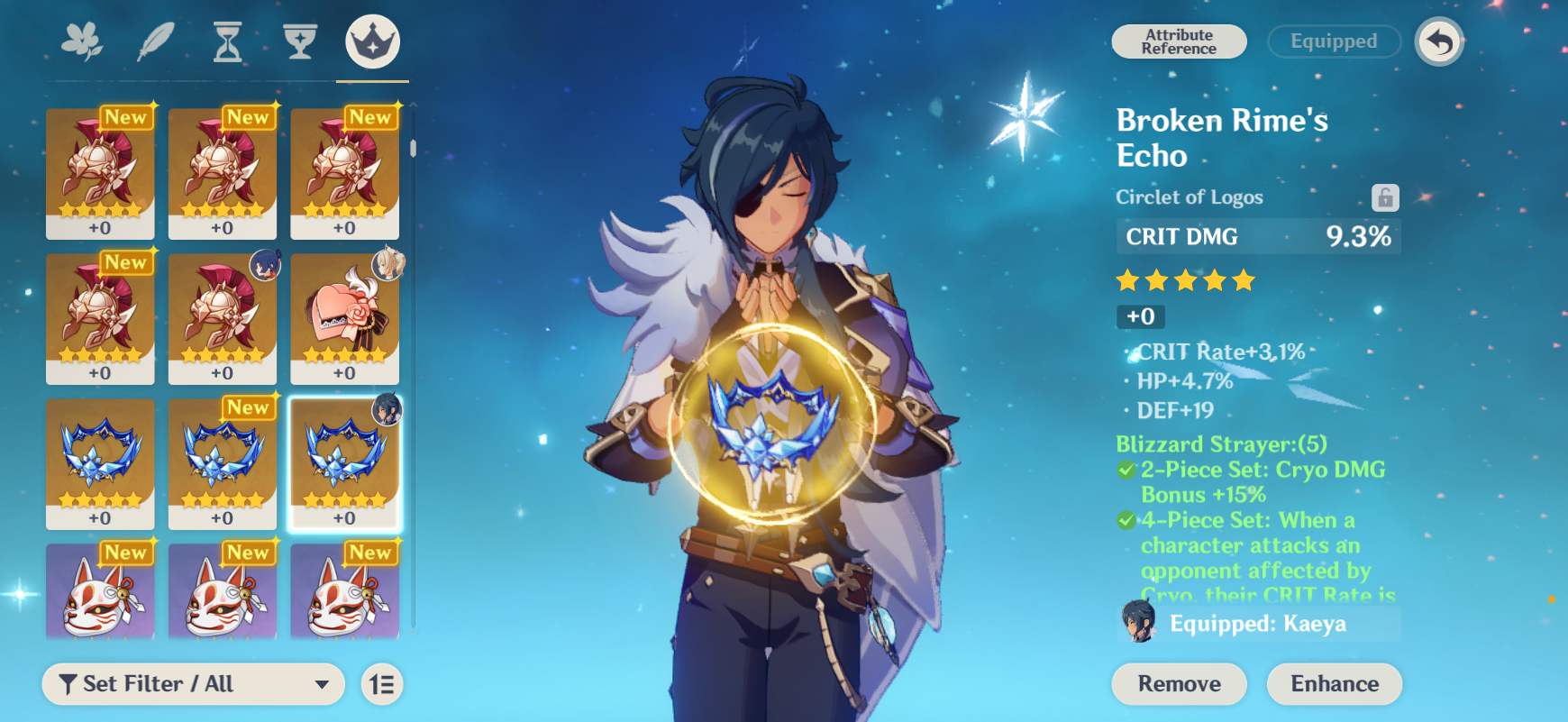 Kaeya Build! (Looking For Help!) Genshin Impact | HoYoLAB