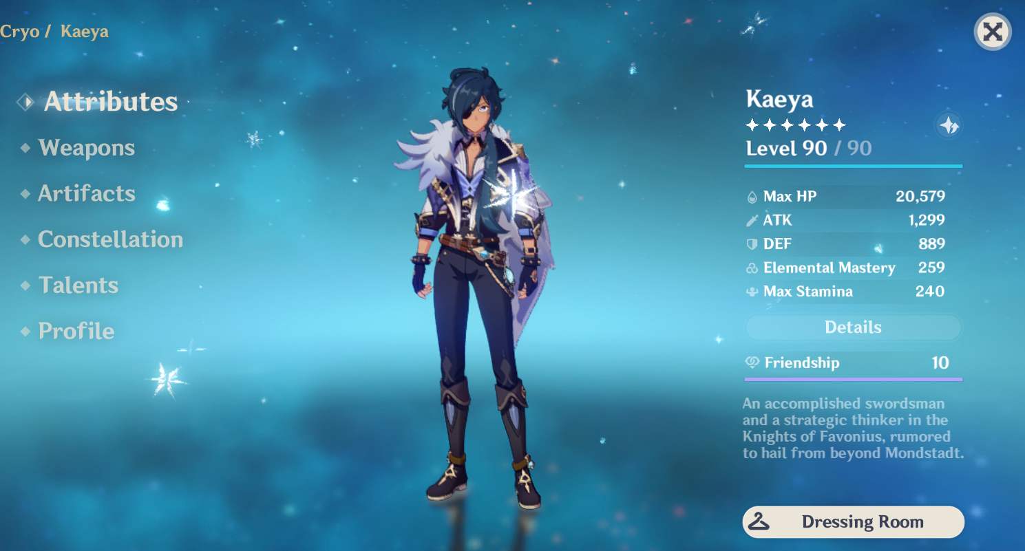 Kaeya Build! (Looking For Help!) Genshin Impact | HoYoLAB