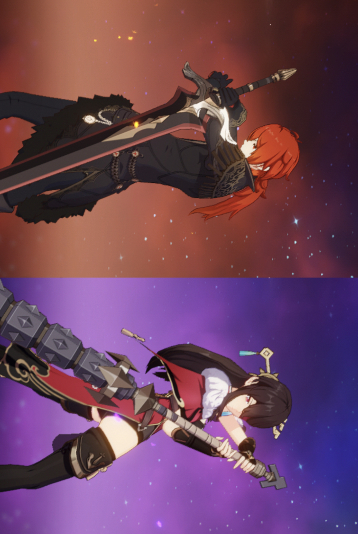 Diluc and Beidou side by side Genshin Impact | HoYoLAB