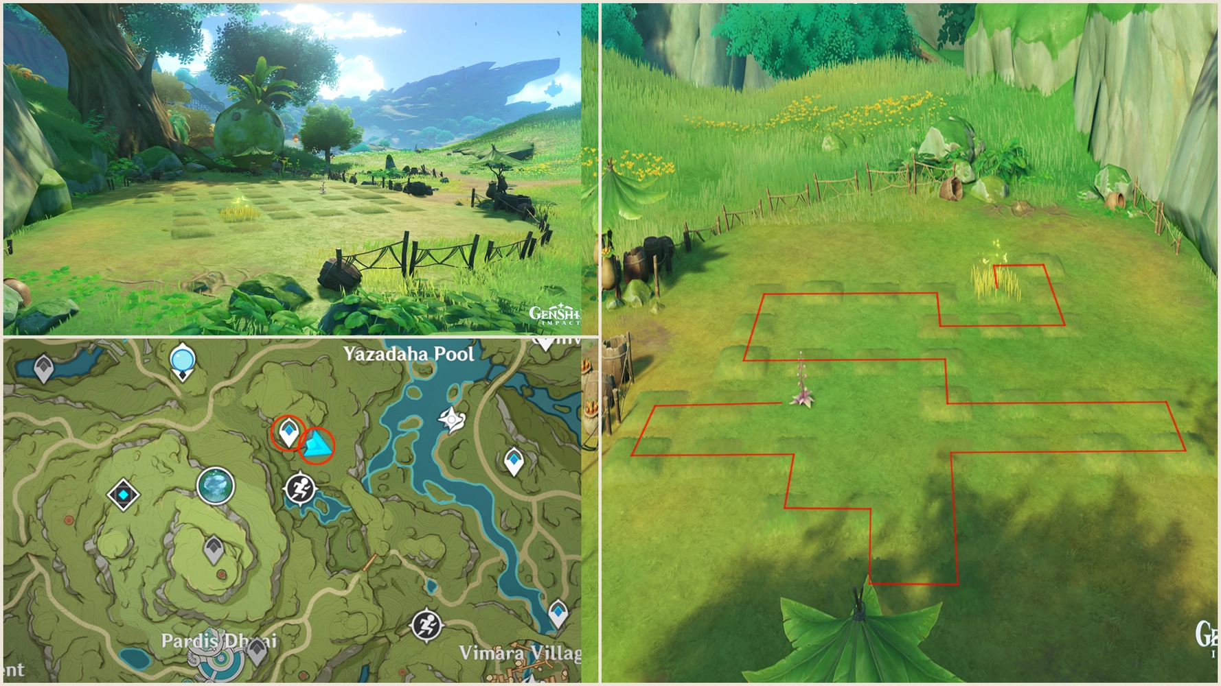 All 12 'Nurseries in the Wilds' Location & where to use 'Vasmrti ...