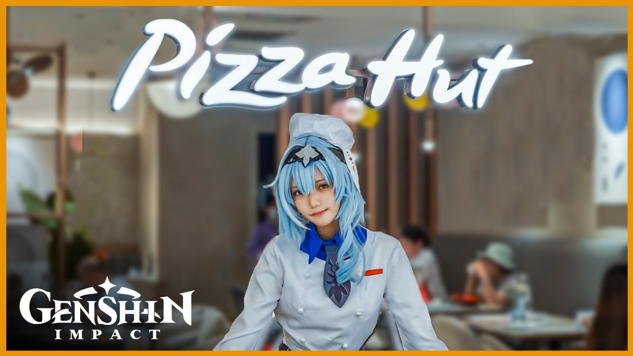 Eula Will Actually Serve You, on Pizza Hut! Genshin Impact | HoYoLAB