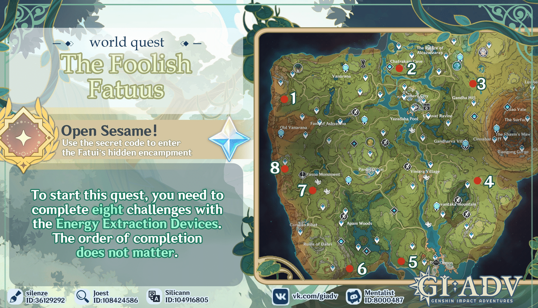 ⚡ "The Foolish Fatuus" World Quest | English version Genshin Impact ...