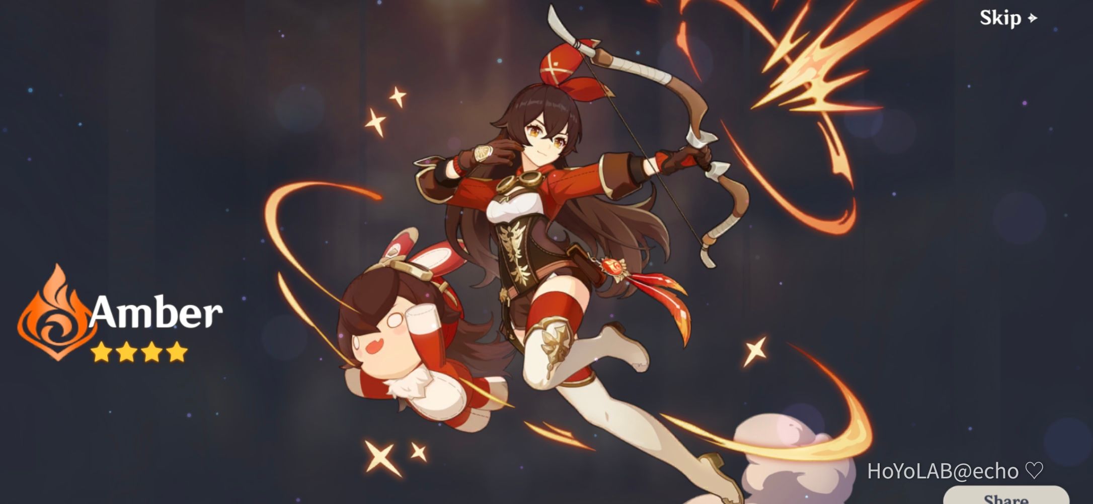 Amber constellation Genshin Impact | HoYoLAB
