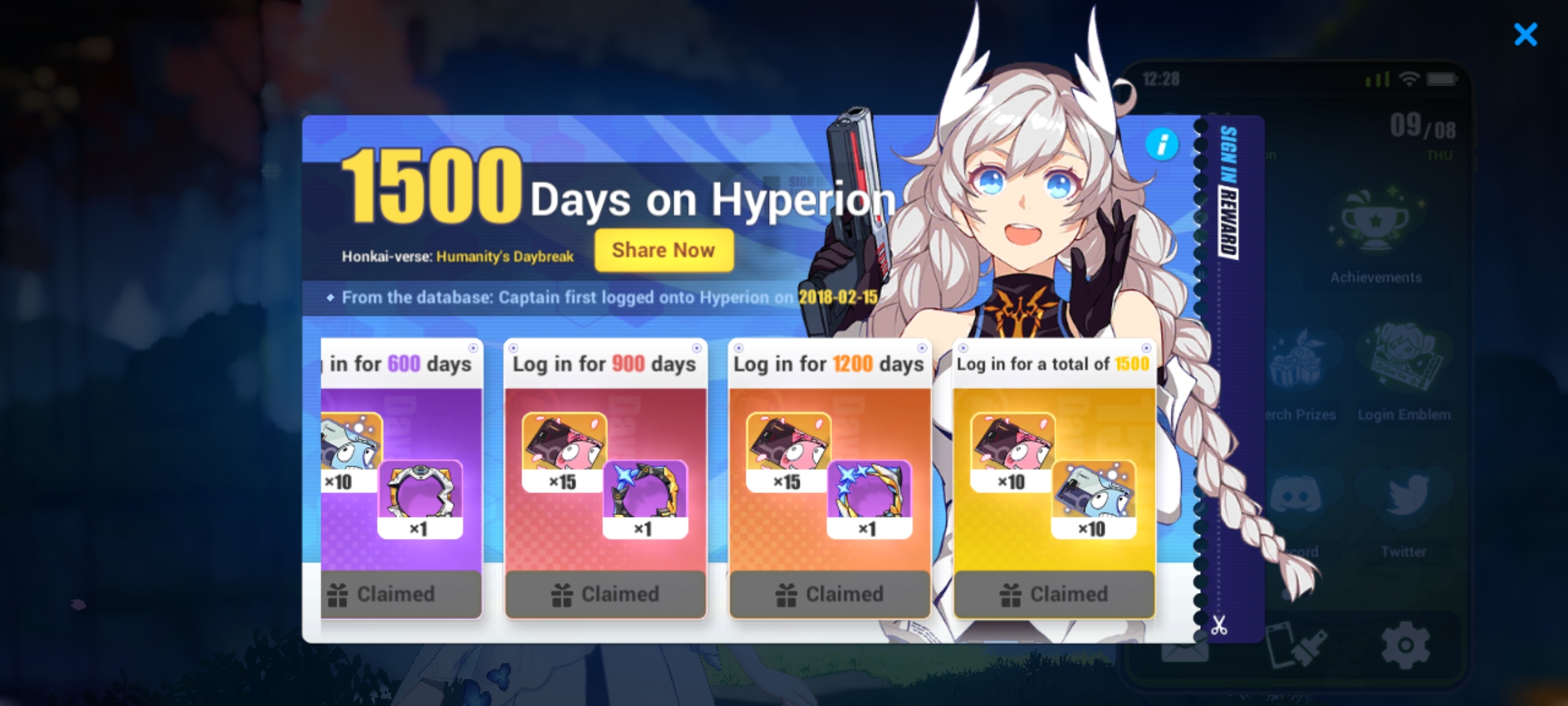 its the day Honkai Impact 3rd | HoYoLAB
