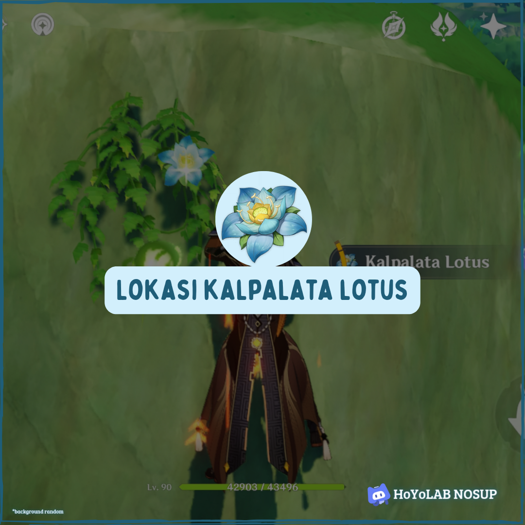 [Farming Material] Lokasi Kalpalata Lotus Genshin Impact | HoYoLAB