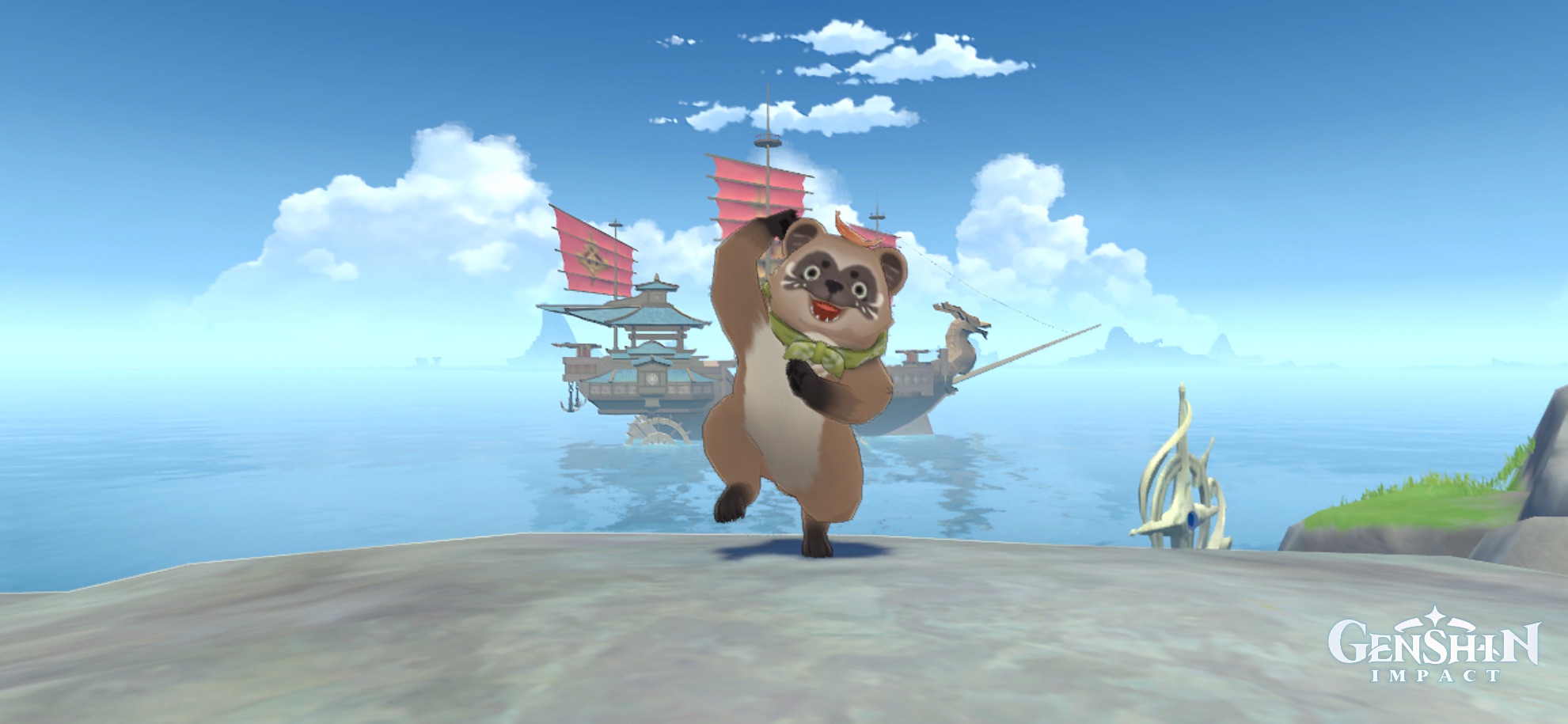 An old photo of best bake-danuki! Genshin Impact | HoYoLAB