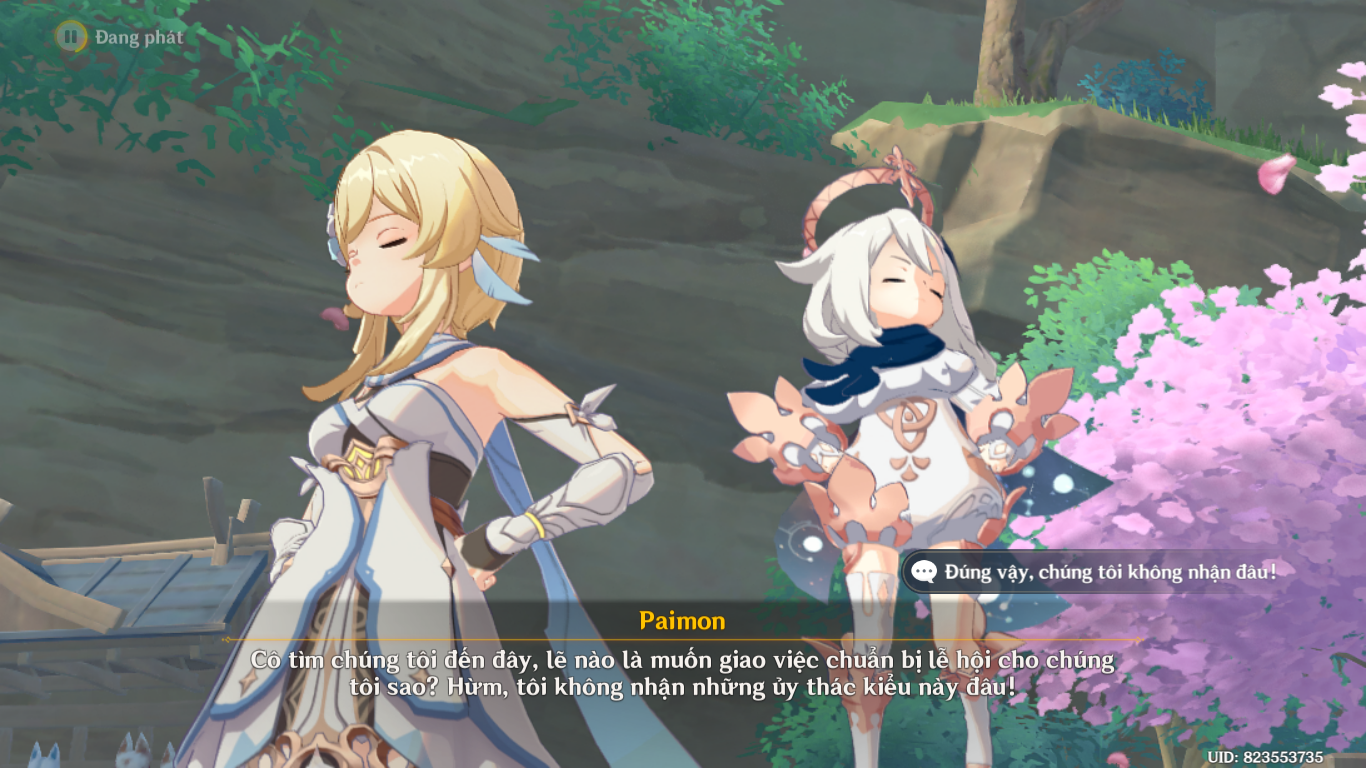 Traveller and paimon Genshin Impact | HoYoLAB