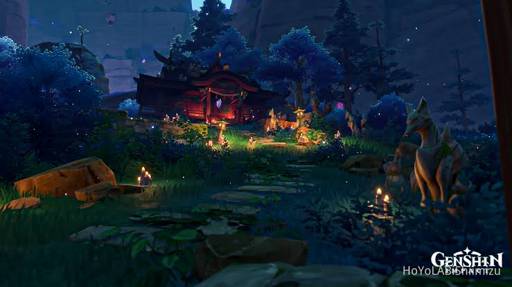 Inazuma shrine Genshin Impact | HoYoLAB