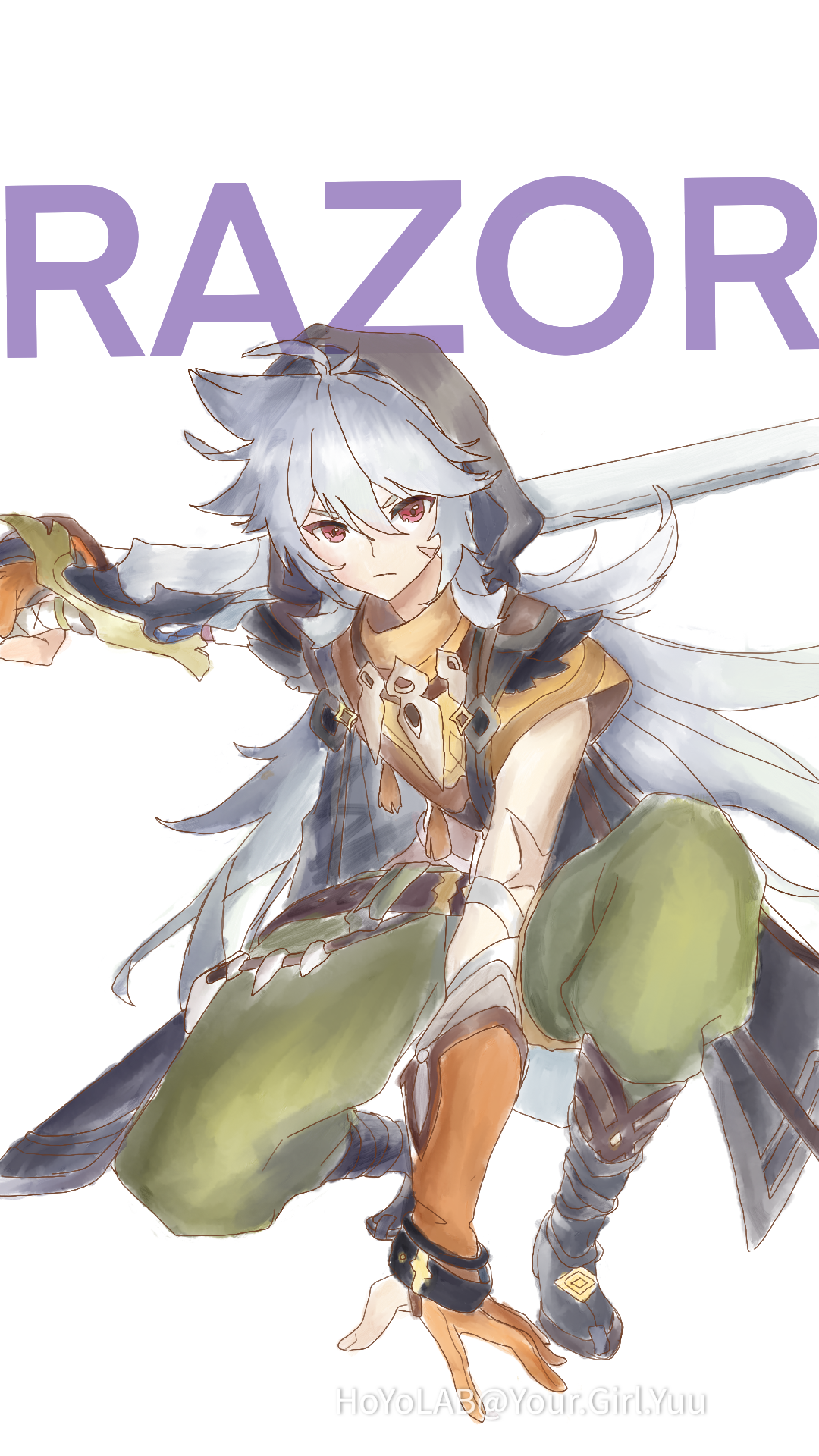 Happy birthday, Razor Genshin Impact | HoYoLAB