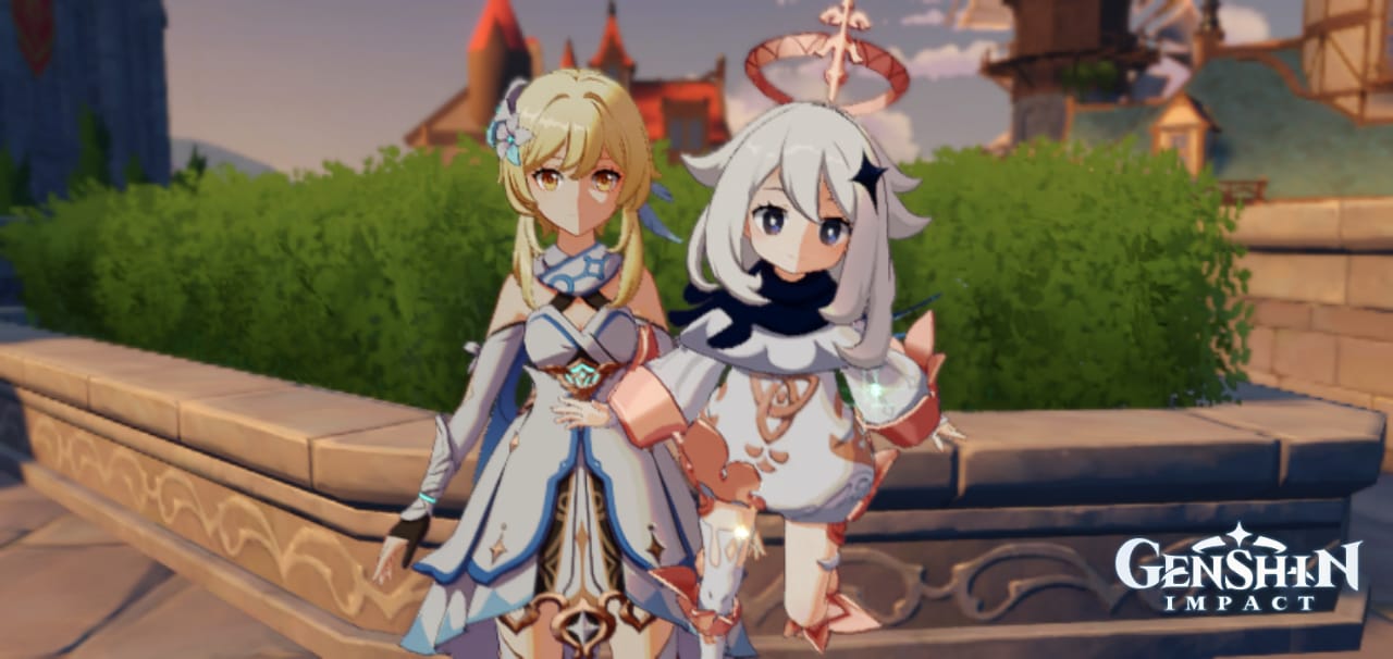 Paimon and Traveler Genshin Impact | HoYoLAB