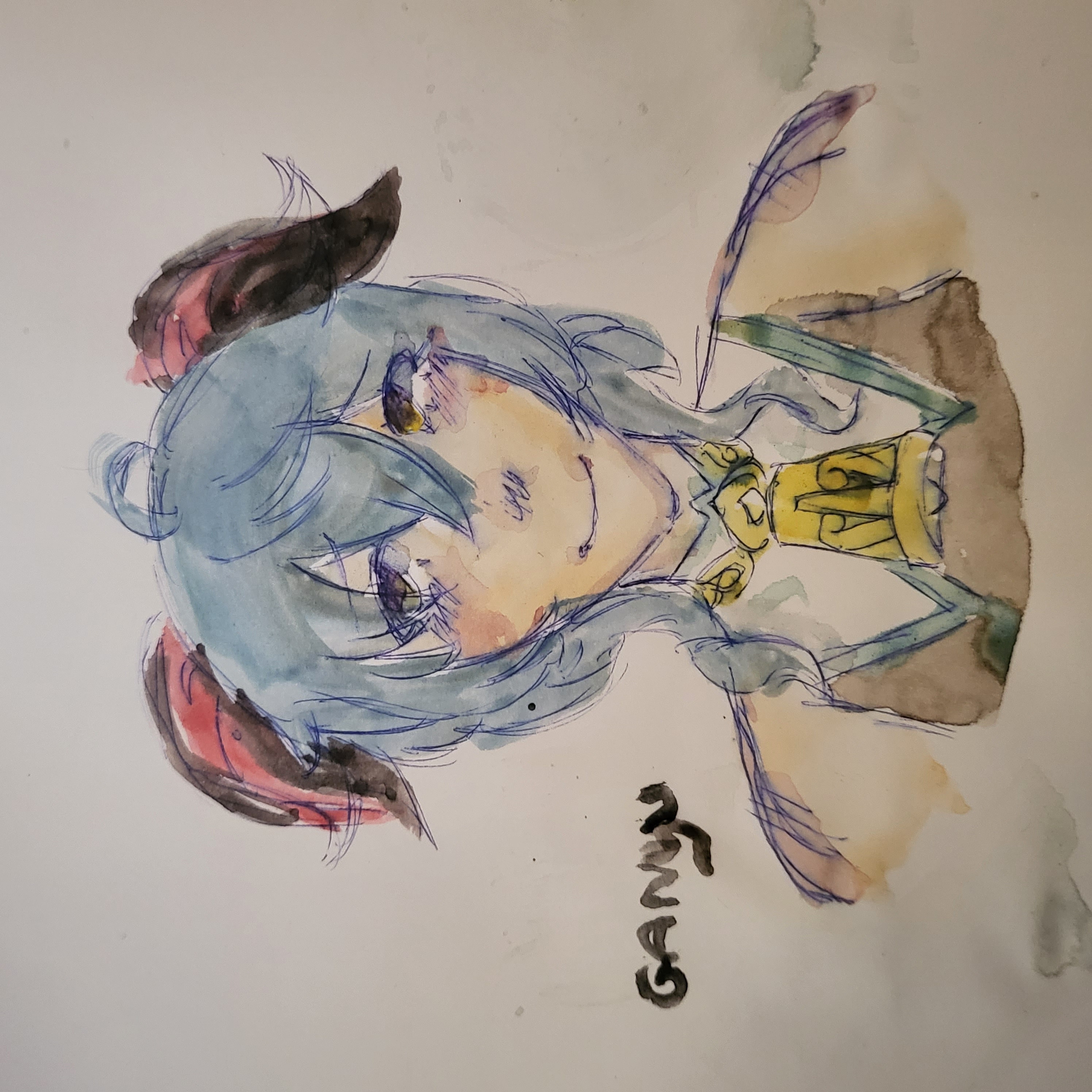 Ganyu fan art:D Genshin Impact | HoYoLAB