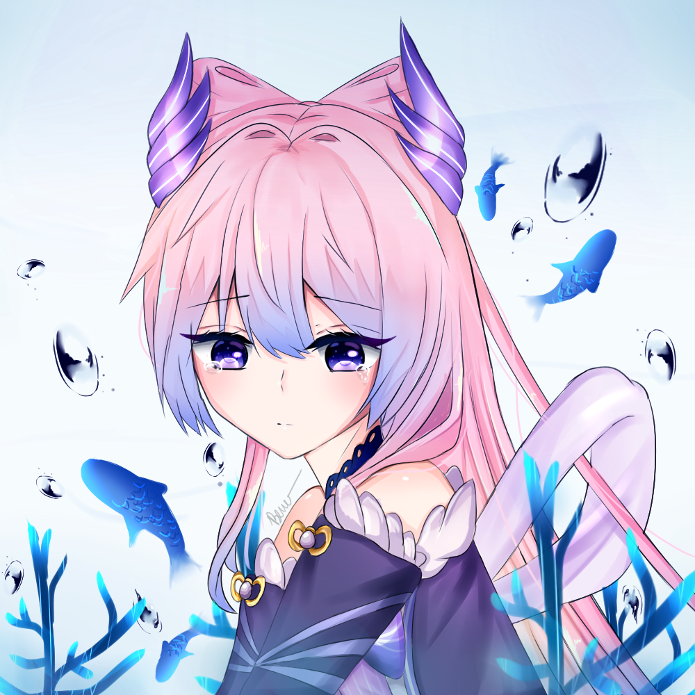 Sangonomiya Kokomi's Fan Art Contest Entry Genshin Impact | HoYoLAB