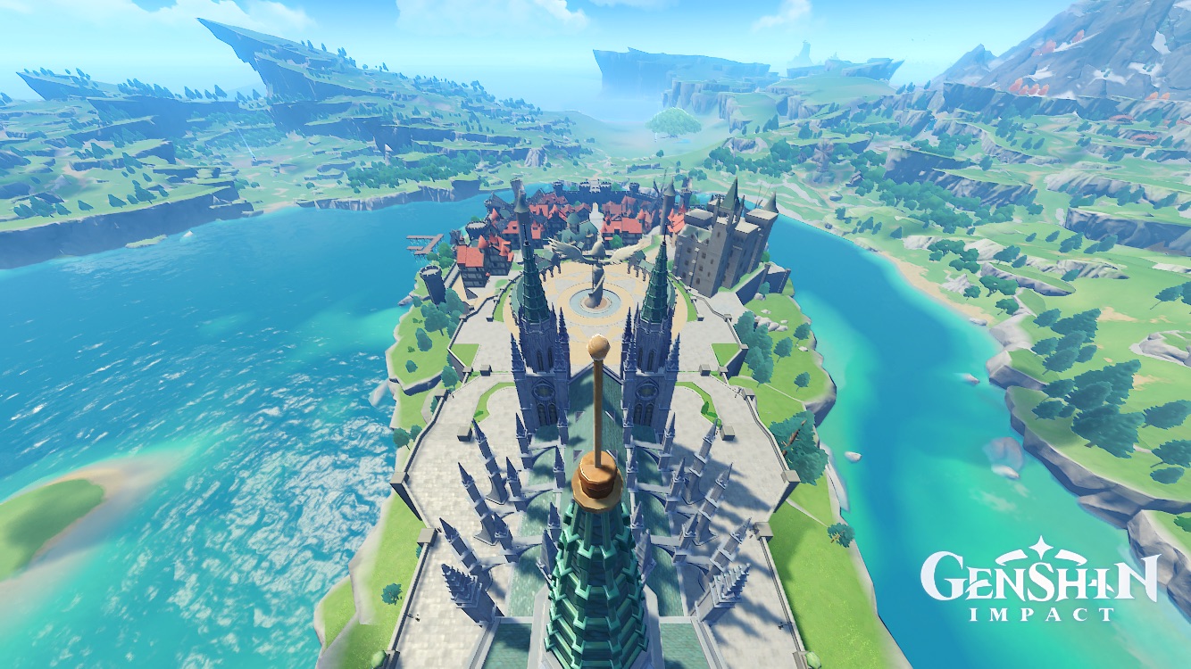 A bird’s eye view from Mondstadt Genshin Impact | HoYoLAB