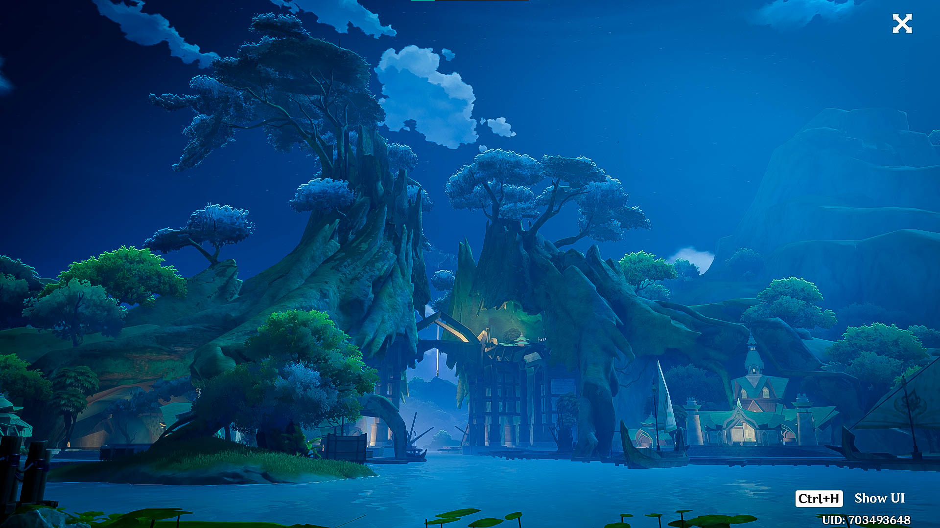 Port Ormos at night Genshin Impact | HoYoLAB