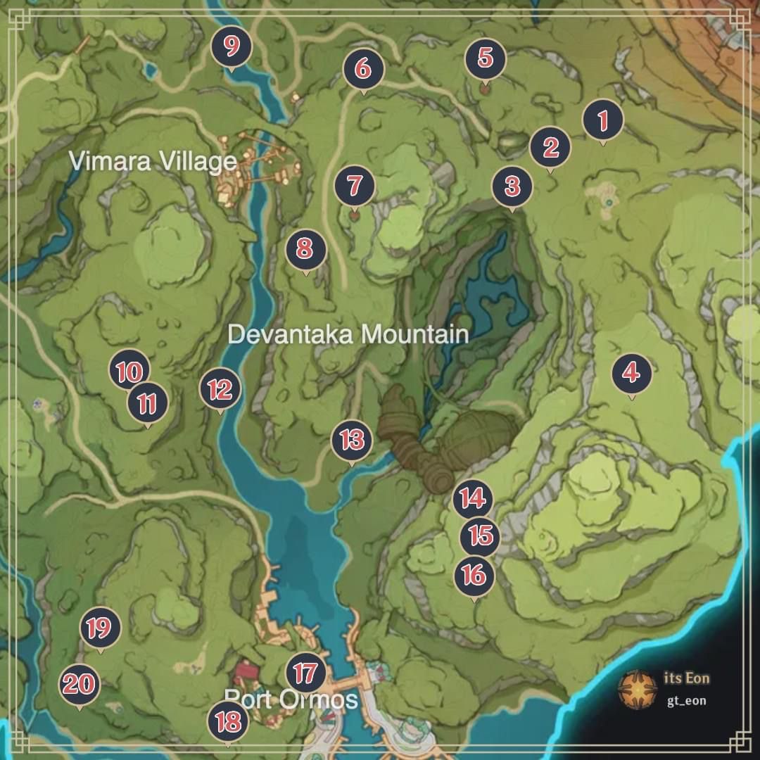 All aranaras location Genshin Impact | HoYoLAB