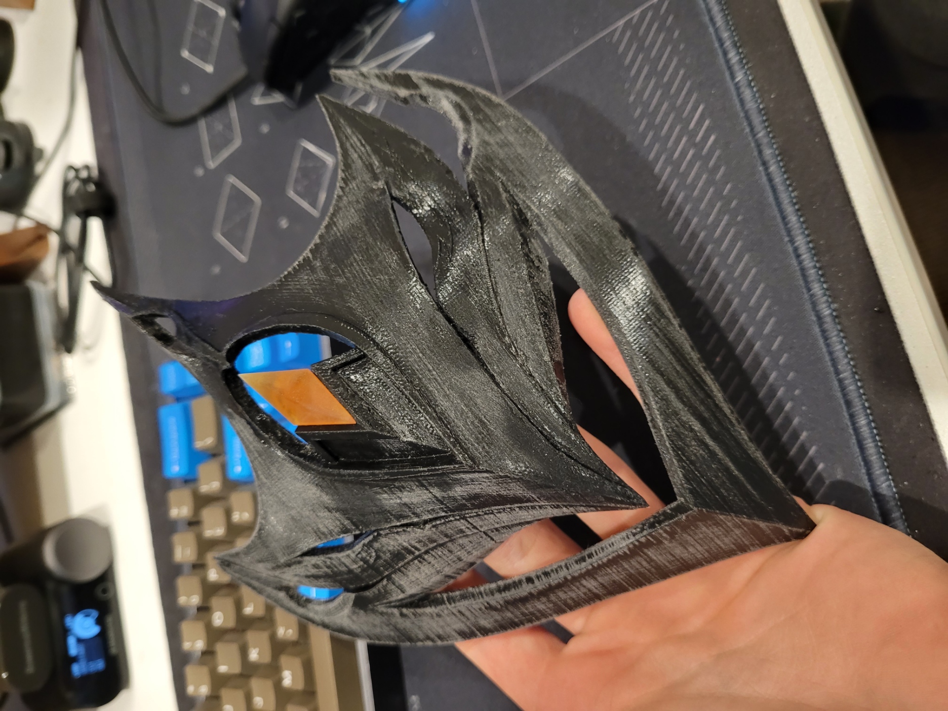 3D printed Tartaglia / Childe's mask Genshin Impact | HoYoLAB