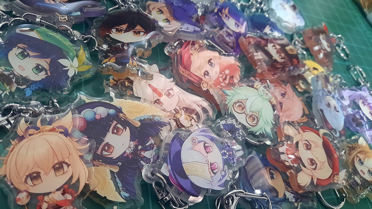 some charms of my chibi art Genshin Impact | HoYoLAB