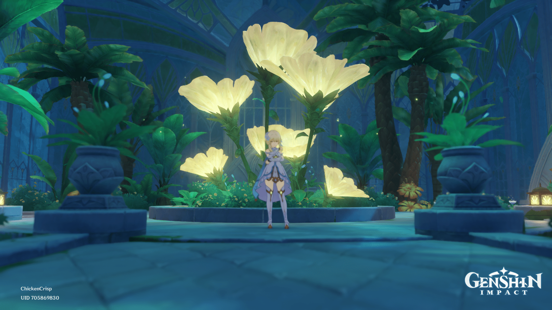 Lumine visiting Sumeru gardens Genshin Impact | HoYoLAB