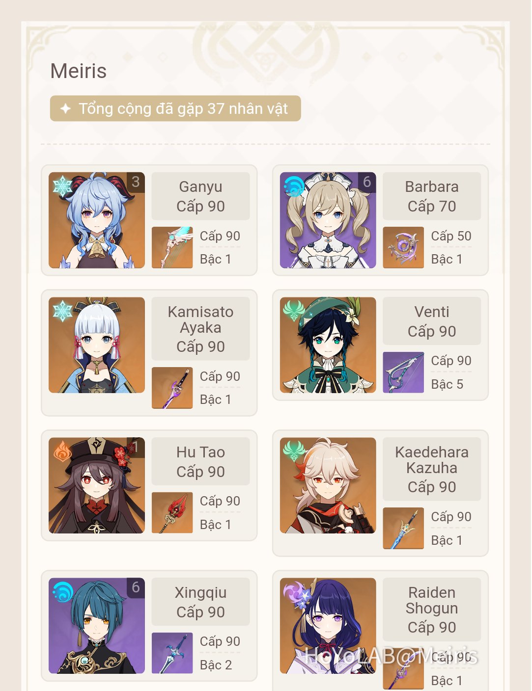 zhongli, kokomi hay cung amos Genshin Impact | HoYoLAB