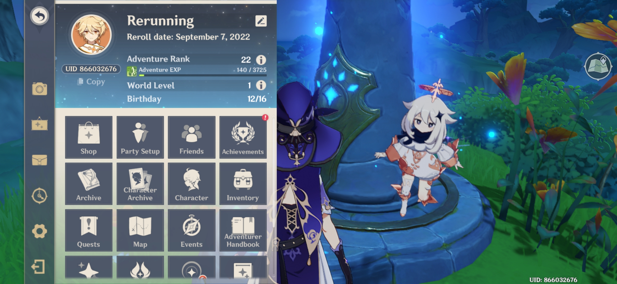 Account Reroll Genshin Impact | HoYoLAB