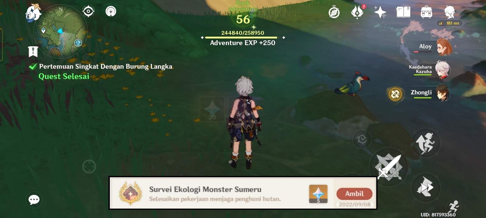 [Panduan v3.0] Hidden Achievement "Survei Ekologi Monster Sumeru ...