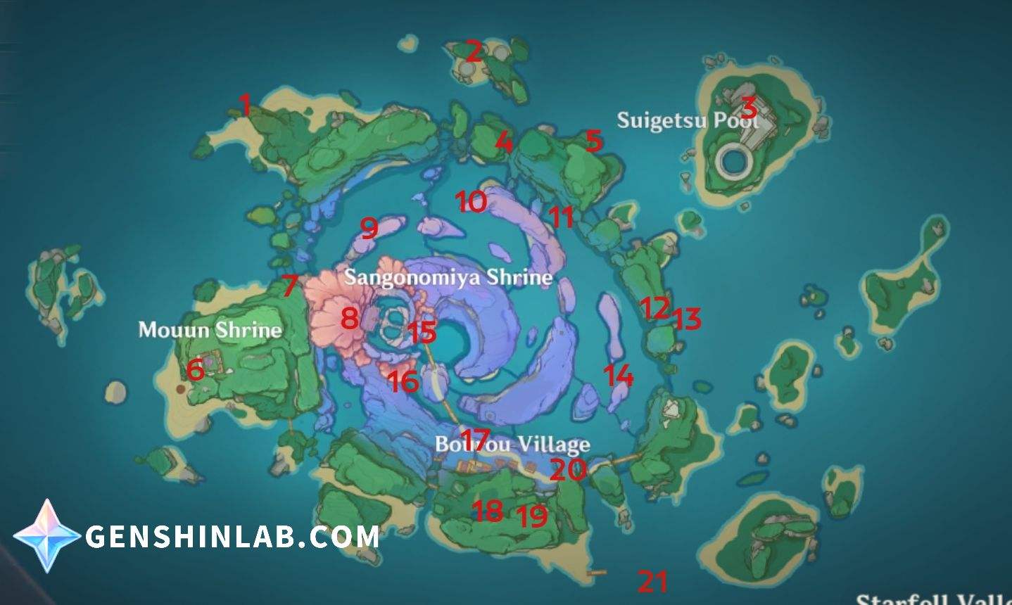 Electroculus Inazuma Location Phase 2 Genshin Impact | HoYoLAB