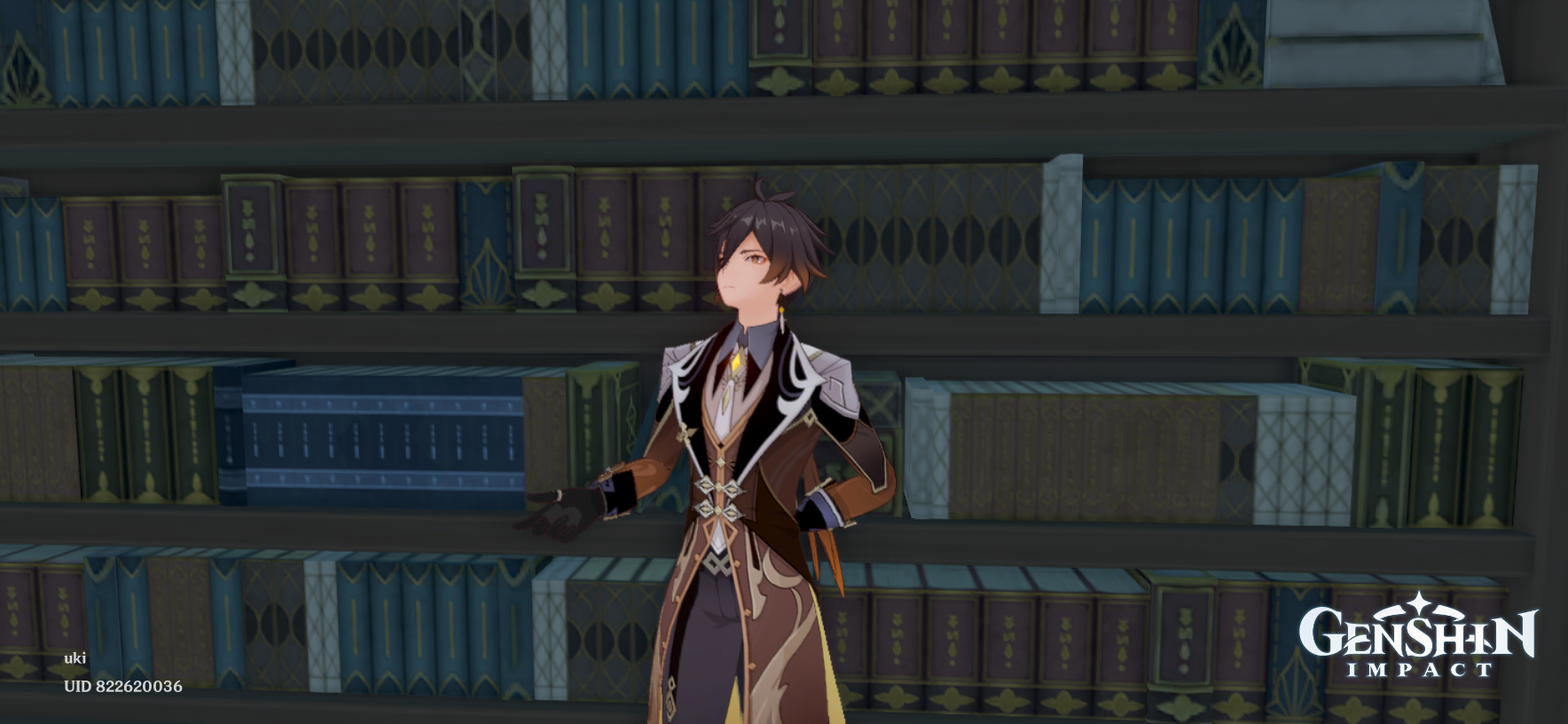 Library photoshoot😎 Genshin Impact | HoYoLAB