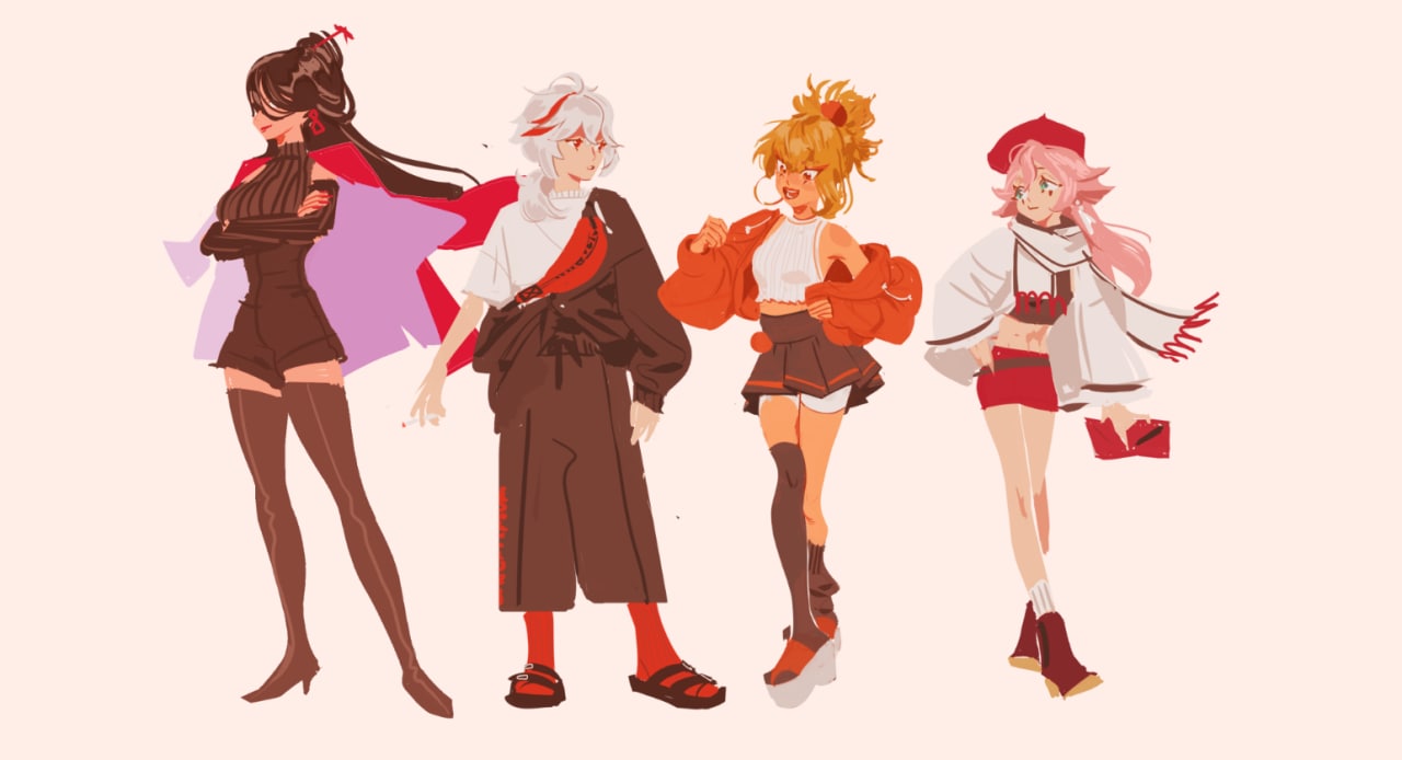 Modern AU Genshin Impact | HoYoLAB