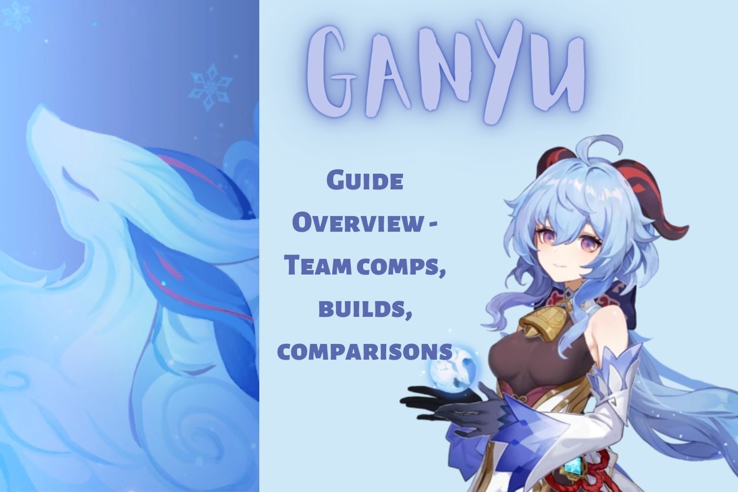 Ganyu Guide - Worth your primos? Weapons, artifact, team comps… Genshin Impact | HoYoLAB